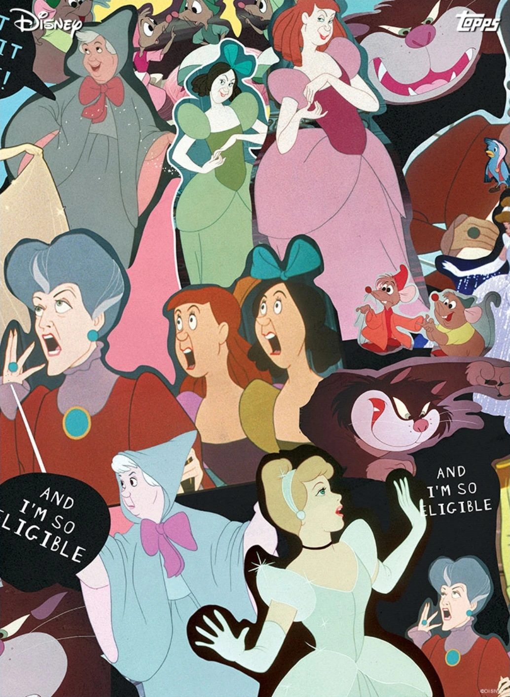 2120 - Character Collage | Disney Collect! by Topps Wiki | Fandom