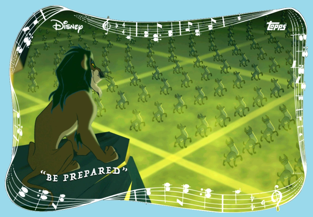 1464 - Be Prepared | Disney Collect! by Topps Wiki | Fandom