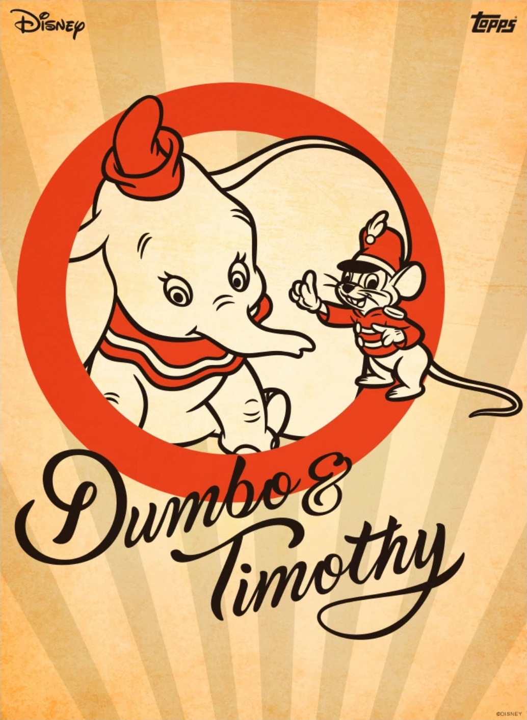 2261 - Dumbo & Timothy (Award) | Disney Collect! by Topps Wiki | Fandom