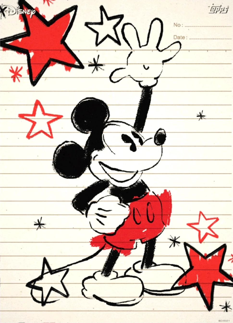 28402 - Mickey Mouse Waves | Disney Collect! by Topps Wiki | Fandom