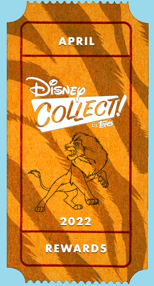 24543 - April 2022 Bronze Ticket | Disney Collect! by Topps Wiki | Fandom