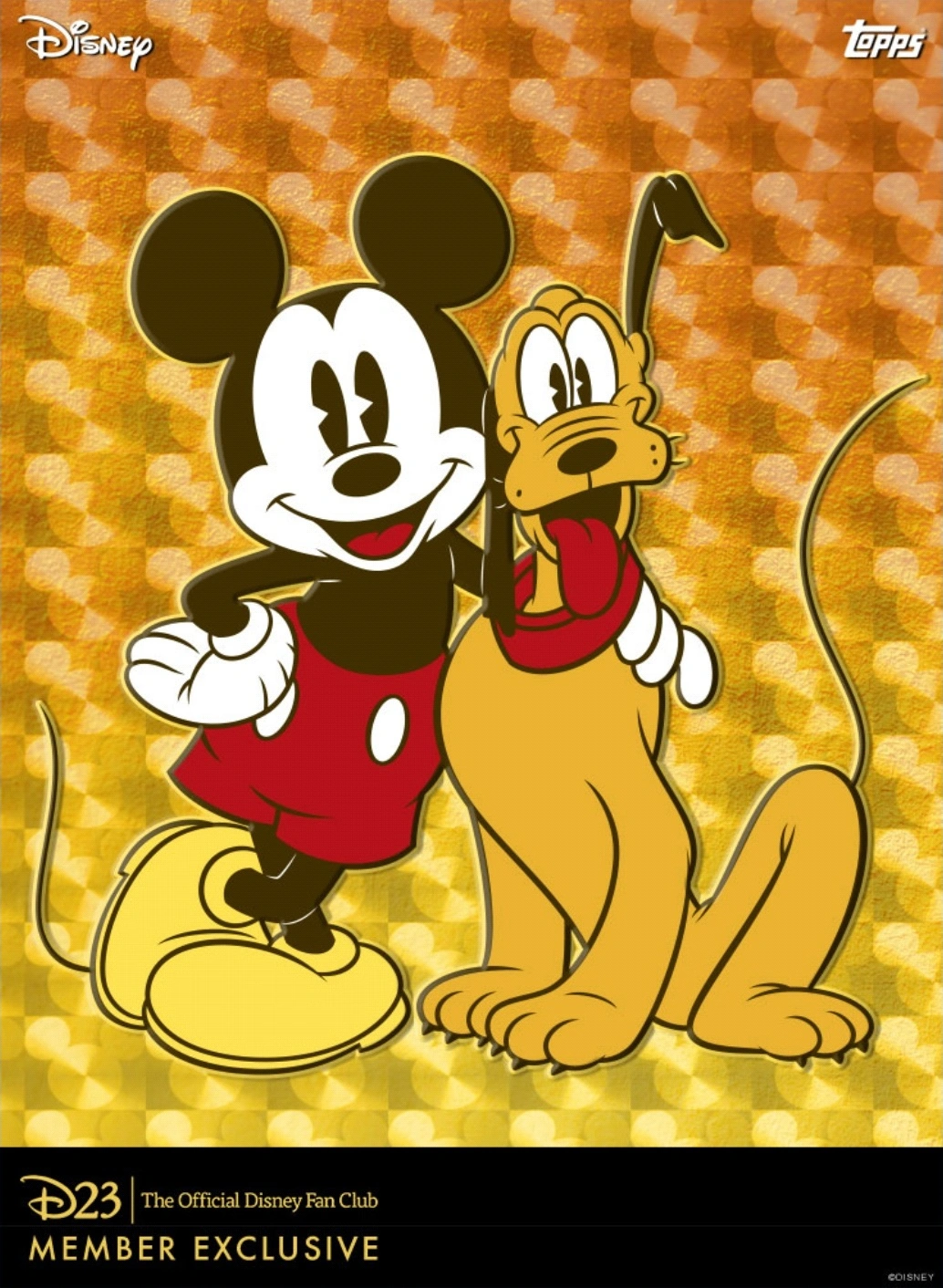 1427 - Mickey Mouse & Pluto | Disney Collect! by Topps Wiki | Fandom