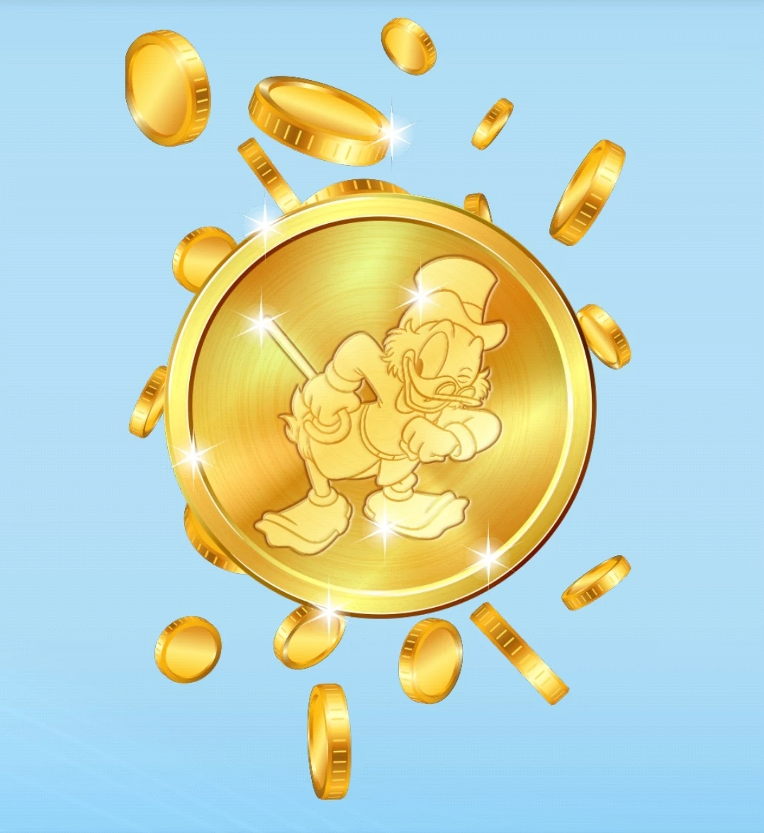 DuckTales - Die-Cut Coins | Disney Collect! by Topps Wiki | Fandom