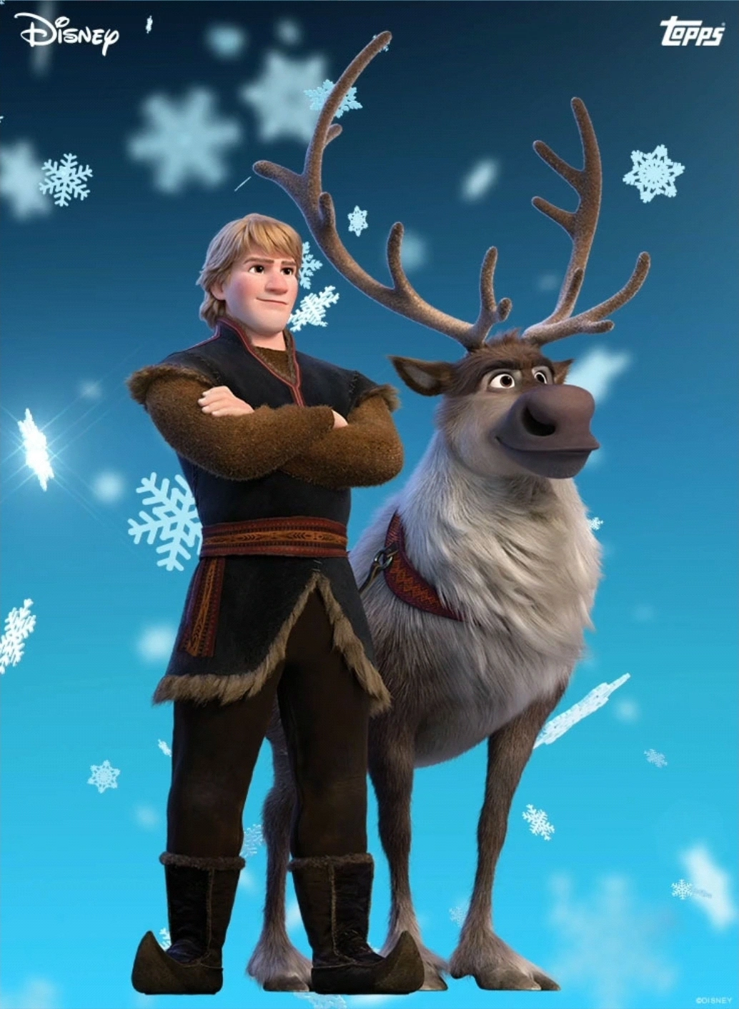1557 - Kristoff & Sven | Disney Collect! by Topps Wiki | Fandom