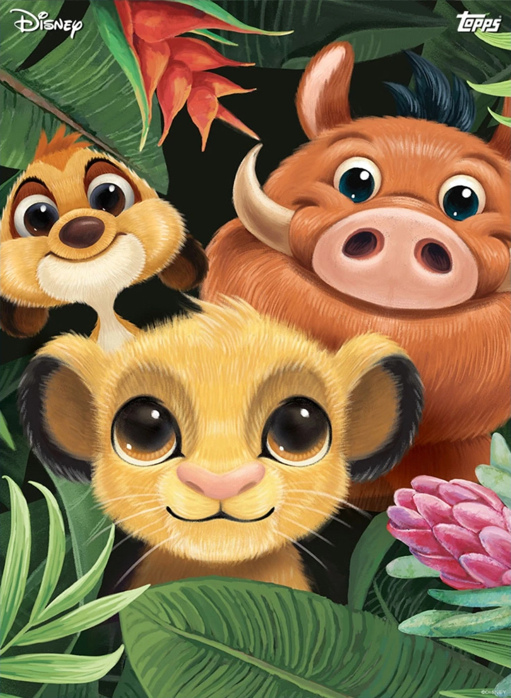 2999 - Simba, Timon & Pumbaa | Disney Collect! by Topps Wiki | Fandom