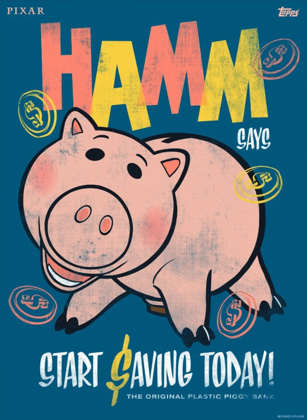 1349 - Hamm | Disney Collect! by Topps Wiki | Fandom
