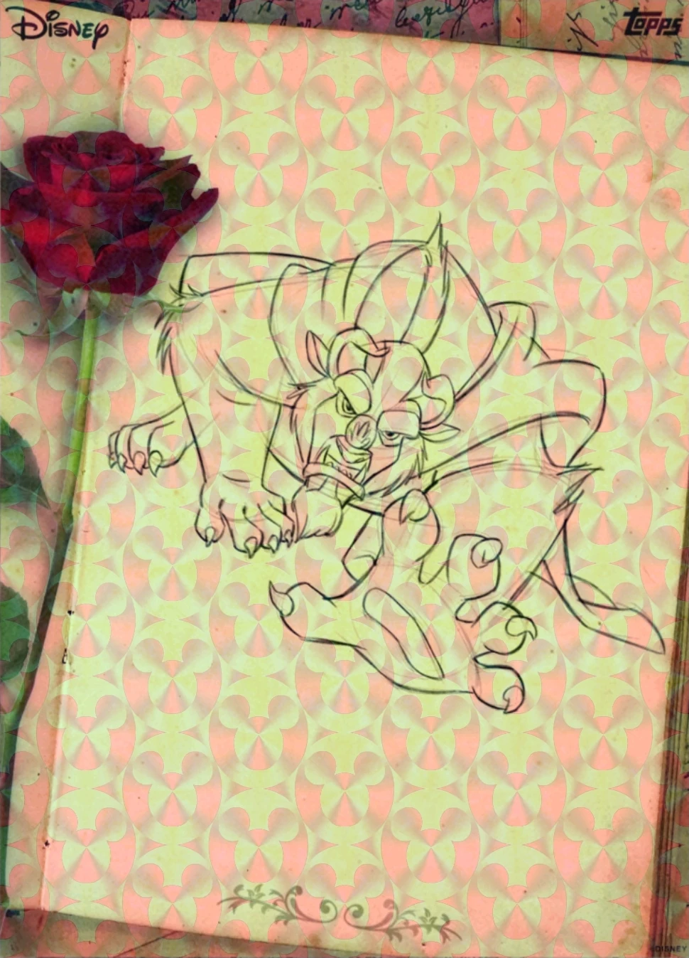 24212 - Angry Beast | Disney Collect! by Topps Wiki | Fandom