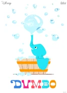 2474 - Dumbo (Bath time) | Disney Collect! by Topps Wiki | Fandom