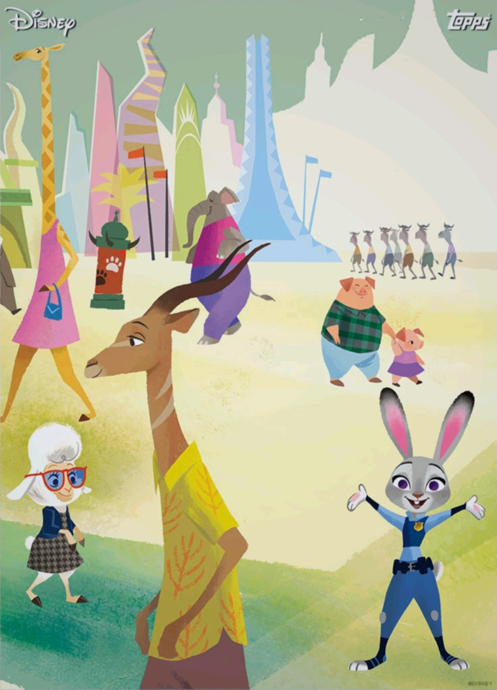 Illustrated Adventures - Zootopia | Disney Collect! by Topps Wiki | Fandom