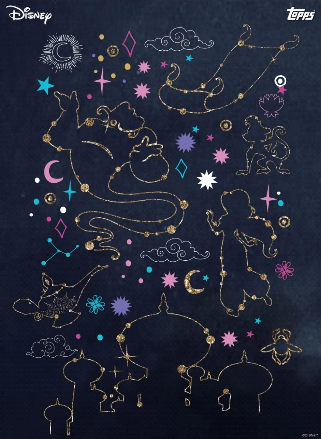 1252 - Constellation Collage | Disney Collect! by Topps Wiki | Fandom
