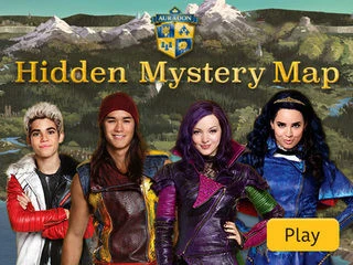 Auradon Hidden Mystery Map (game) | Descendants Wiki | Fandom