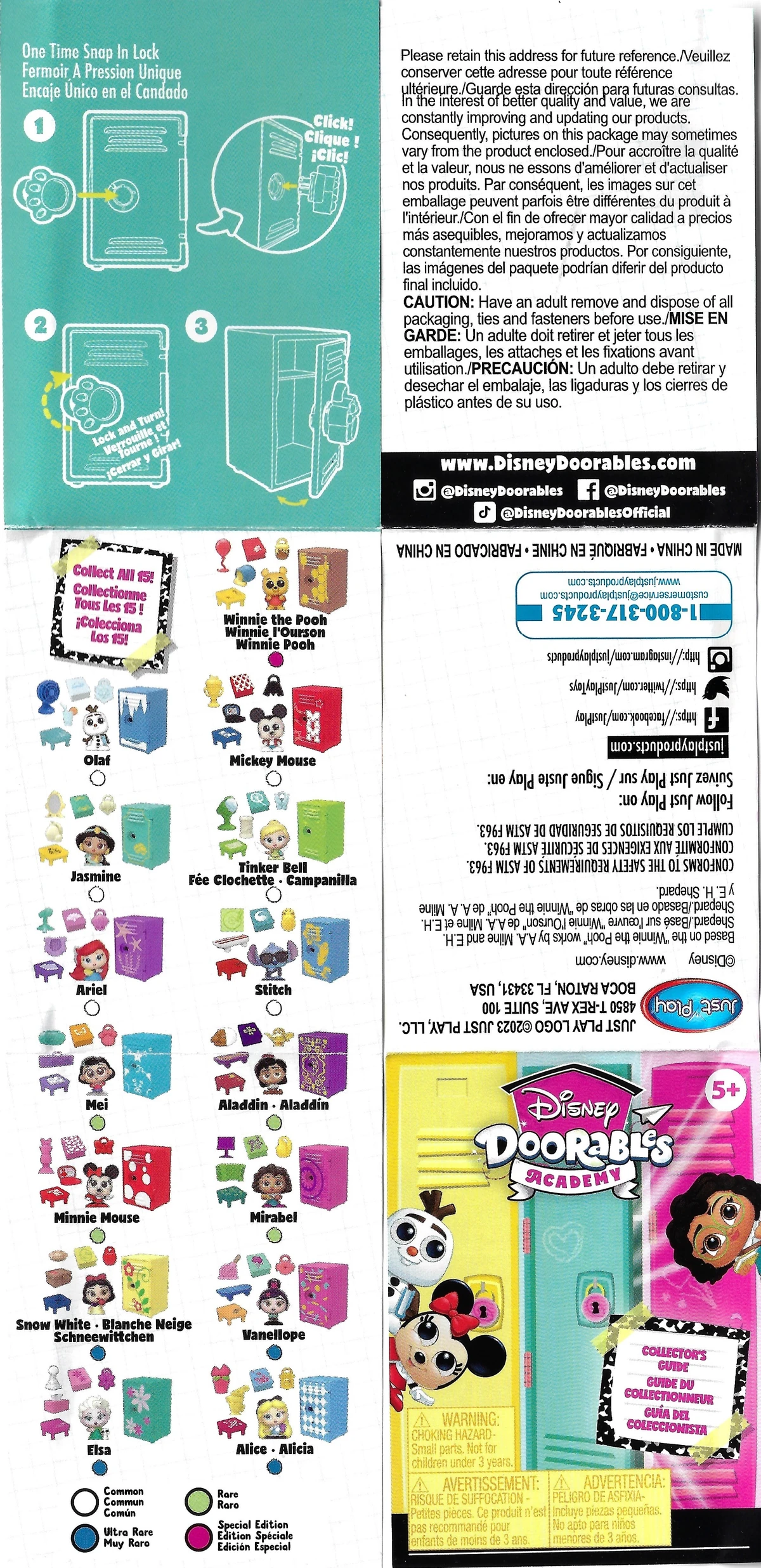 Academy Lockers | Disney Doorables Wiki | Fandom