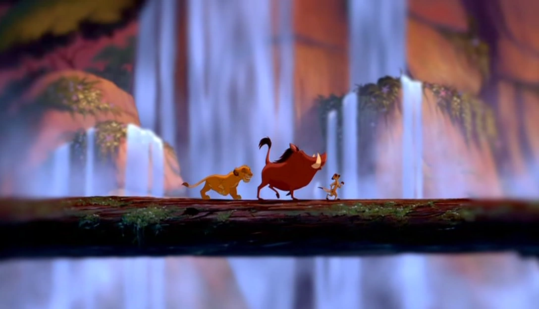 Timon And Pumbaa And Simba Hakuna Matata