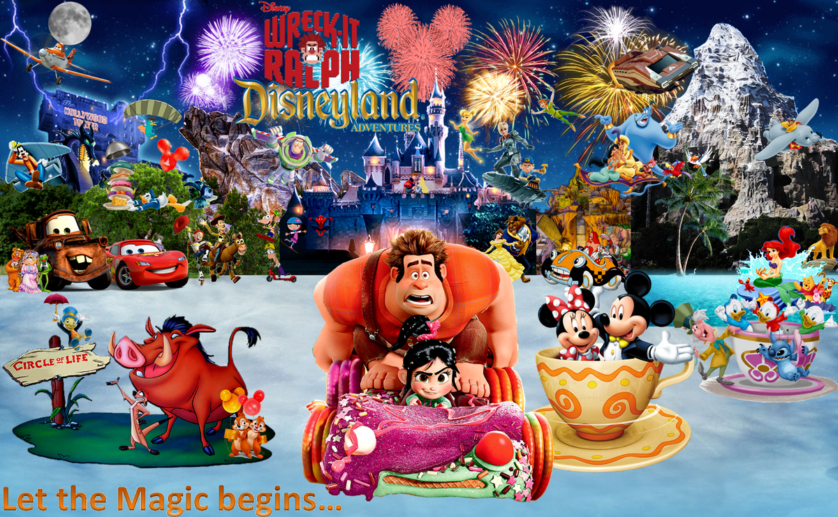 Wreck-It Ralph's Disneyland Adventures | Disney Fan Fiction Wiki | Fandom
