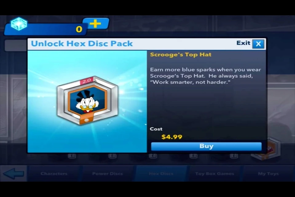 Scrooge's Top Hat | Disney Infinity Wiki | Fandom