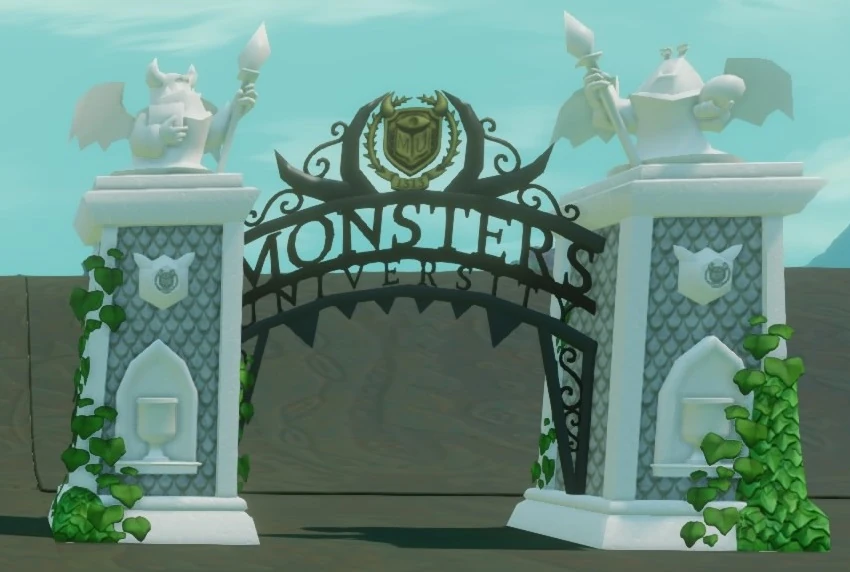 Monster University Gate