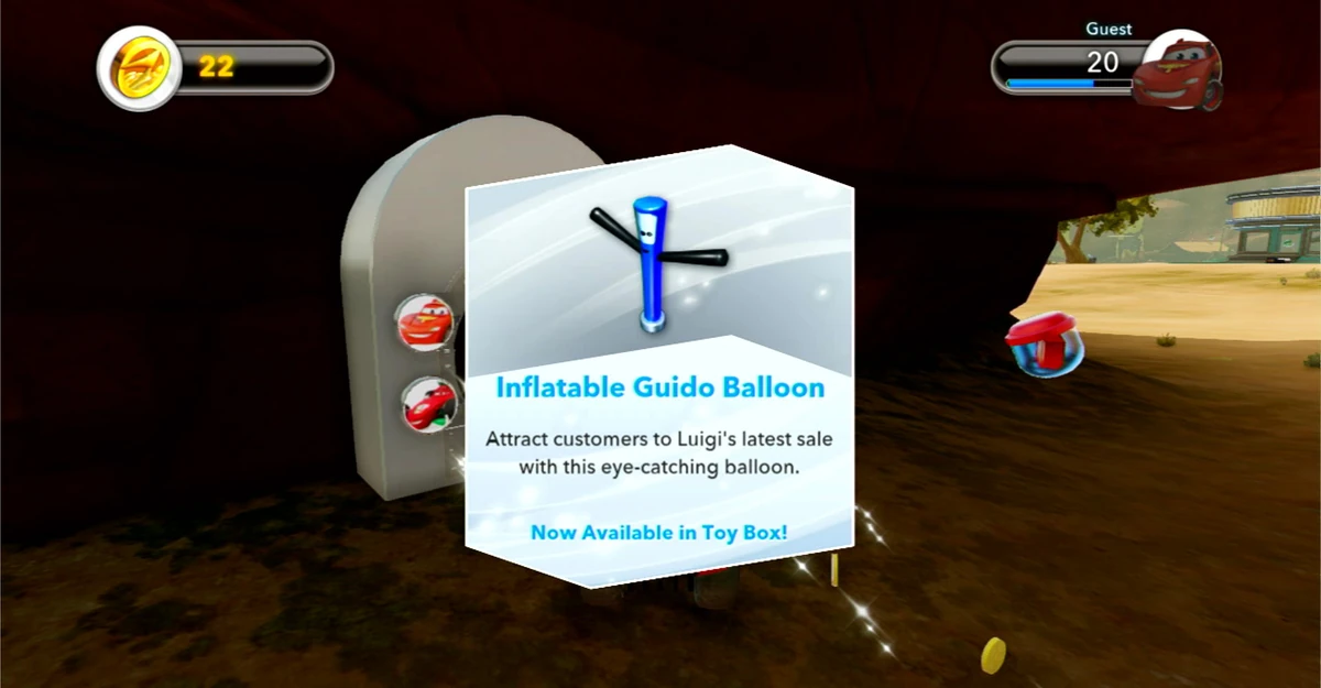 Inflatable Guido Balloon | Disney Infinity Wiki | Fandom