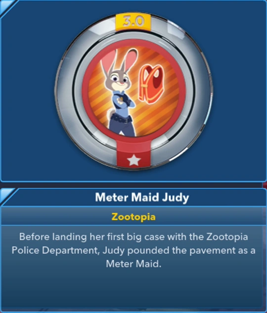 Meter Maid Judy | Disney Infinity Wiki | Fandom