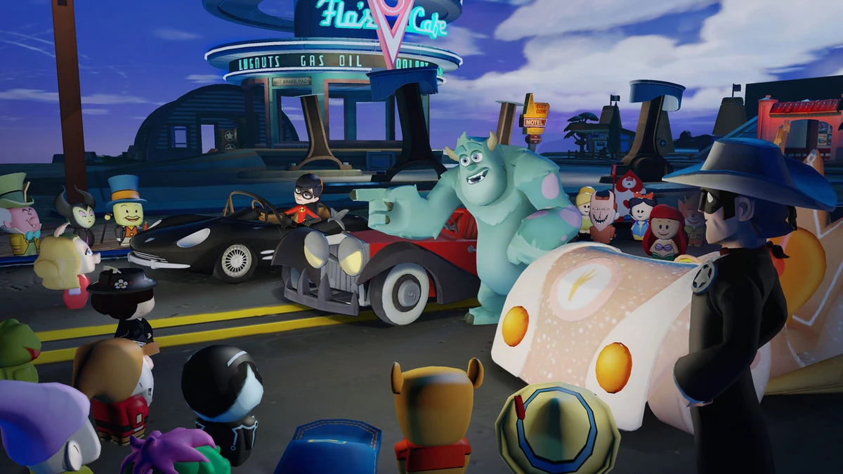Flo's V8 Cafe | Disney Infinity Wiki | Fandom
