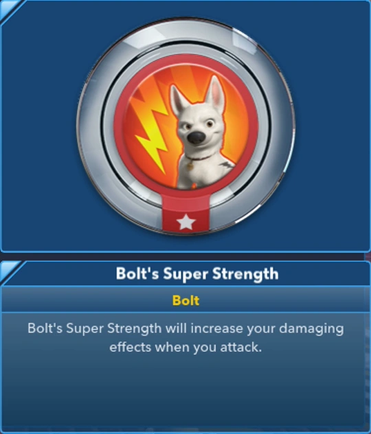 Bolt's Super Strength | Disney Infinity Wiki | Fandom
