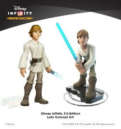 Disney Infinity Luke Skywalker