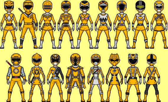 Yellow Ranger | Disney-Microheroes Wiki | Fandom