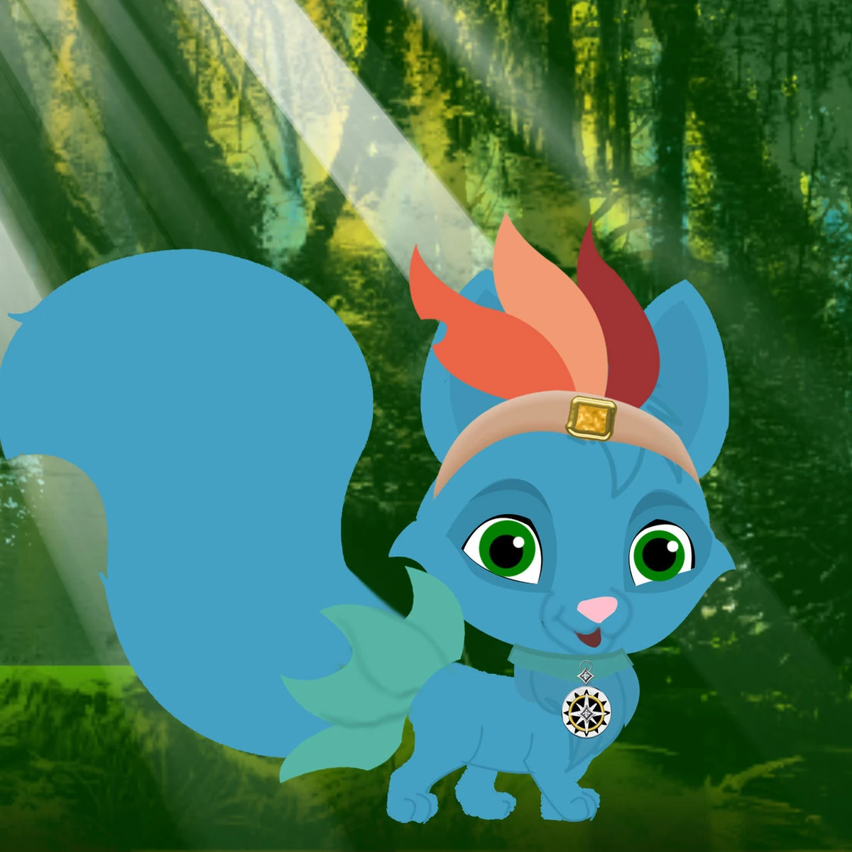 Blue Fox | Disney Prince Palace Pets Wiki | Fandom