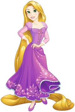How To Draw Rapunzel From Tangled Full Body