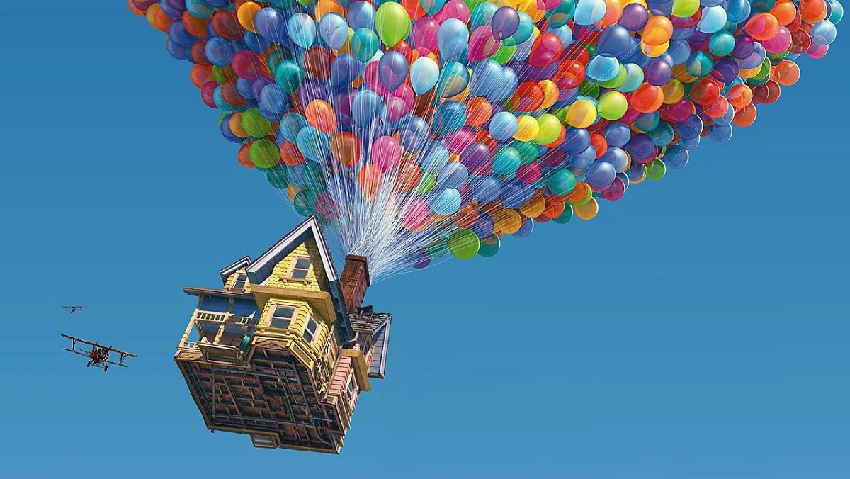 Floating house | Disney Up Wiki | Fandom
