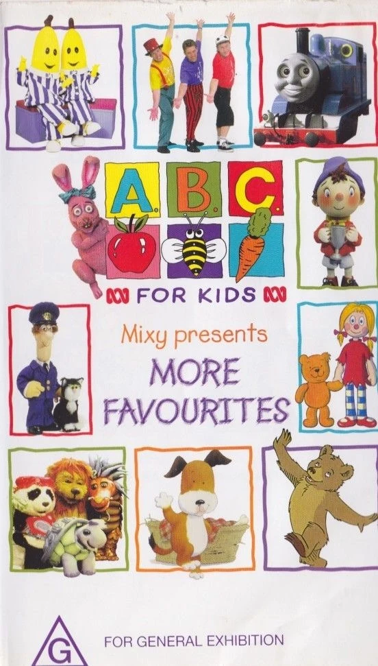 ABC For Kids Mixy Presents More Favourites | Disney vhs openings Wiki ...