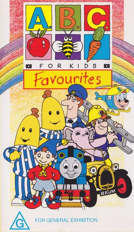 4 Best ABC For Kids Favourites VHS Releases | Disney vhs openings Wiki ...