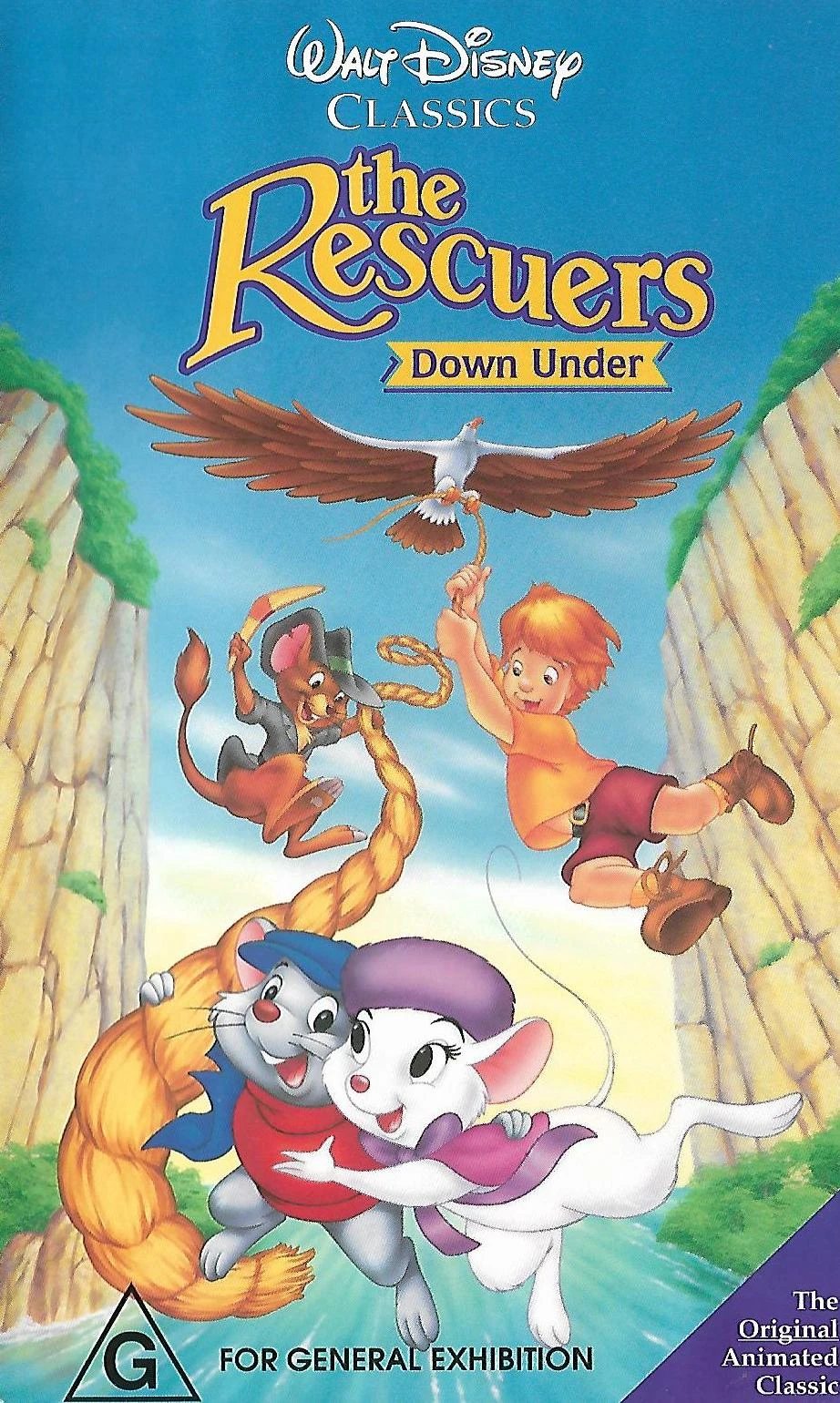 The Rescuers Down Under Poster
