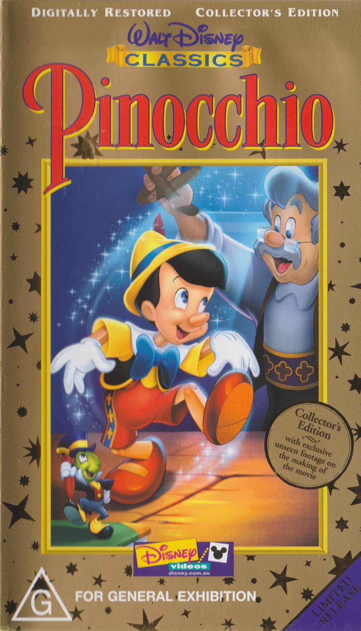 Pinocchio | Disney vhs openings Wiki | Fandom