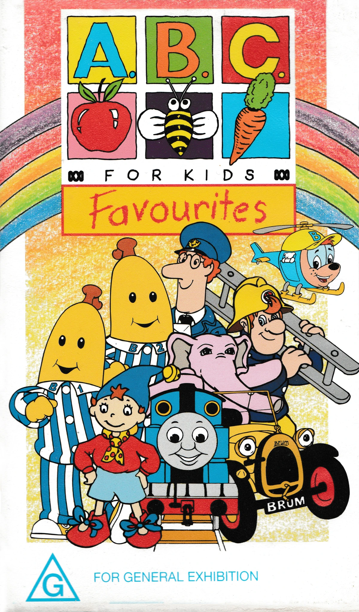 ABC For Kids - Favourites 1997 VHS YouTube | Disney vhs openings Wiki ...
