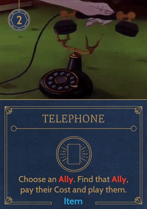 Telephone | Disney Villainous Homebrew Wiki | Fandom
