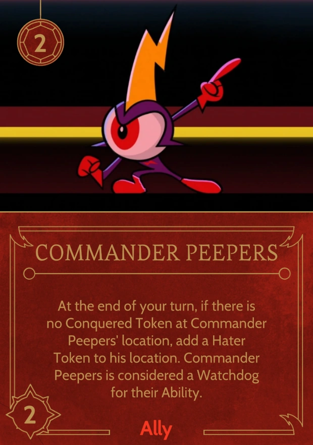 Commander Peepers | Disney Villainous Homebrew Wiki | Fandom