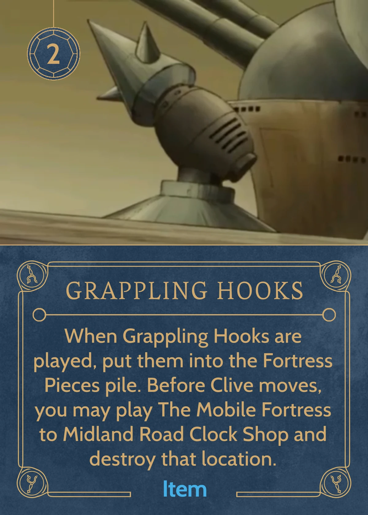 Grappling Hooks (Clive) | Disney Villainous Homebrew Wiki | Fandom