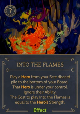 Into the Flames | Disney Villainous Homebrew Wiki | Fandom
