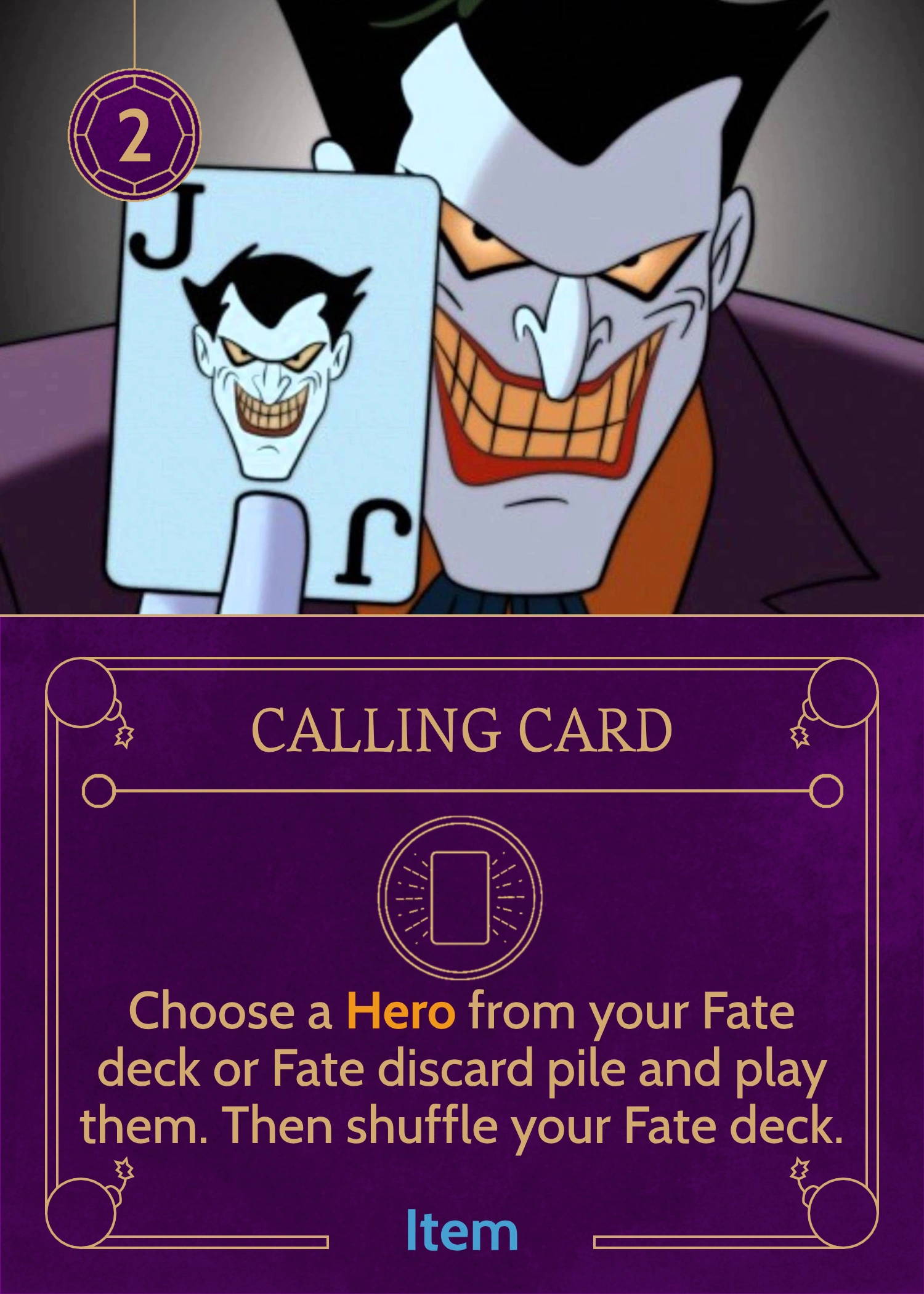 Joker Calling Card
