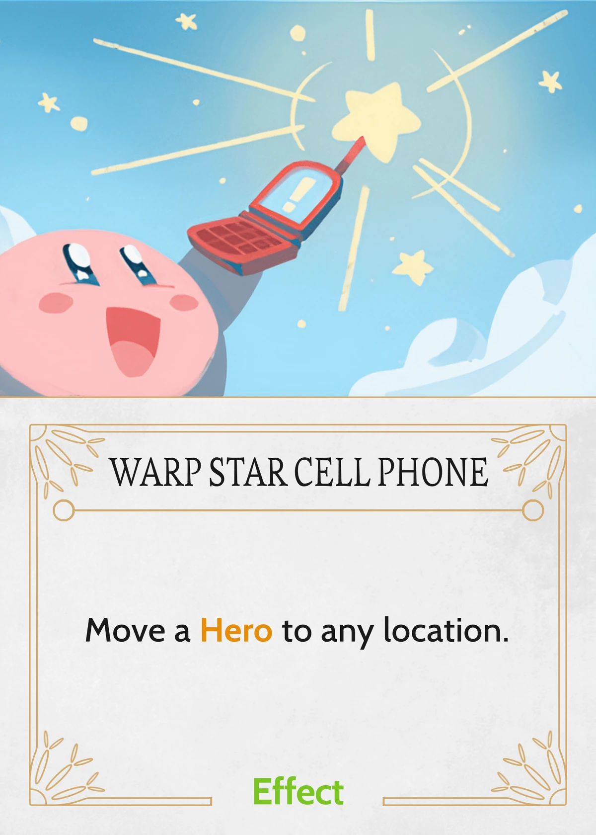 Warp Star Cell Phone | Disney Villainous Homebrew Wiki | Fandom