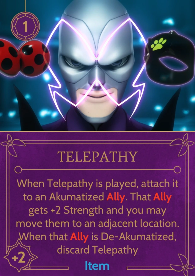 Telepathy (Hawk Moth) | Disney Villainous Homebrew Wiki | Fandom