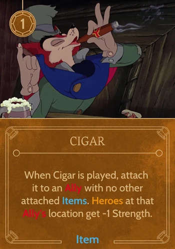 Cigar (Honest John) | Disney Villainous Homebrew Wiki | Fandom