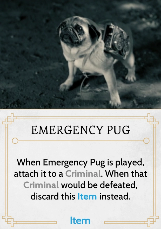 Emergency Pug | Disney Villainous Homebrew Wiki | Fandom