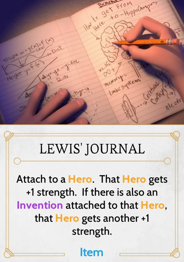 Lewis' Journal | Disney Villainous Homebrew Wiki | Fandom