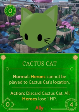 Cactus Cat | Disney Villainous Homebrew Wiki | Fandom