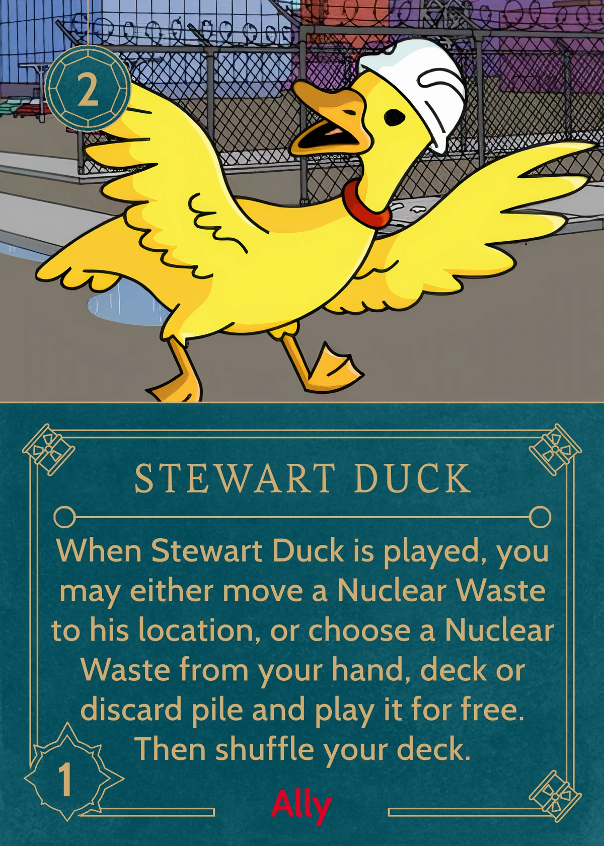 Stewart Duck | Disney Villainous Homebrew Wiki | Fandom