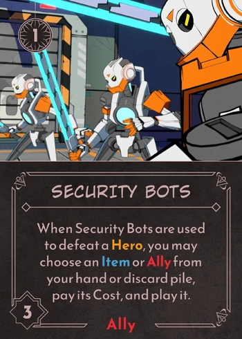 Security Bots | Disney Villainous Homebrew Wiki | Fandom