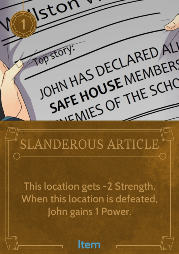 Slanderous Article | Disney Villainous Homebrew Wiki | Fandom