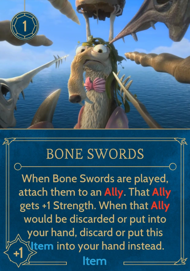 Bone Swords | Disney Villainous Homebrew Wiki | Fandom