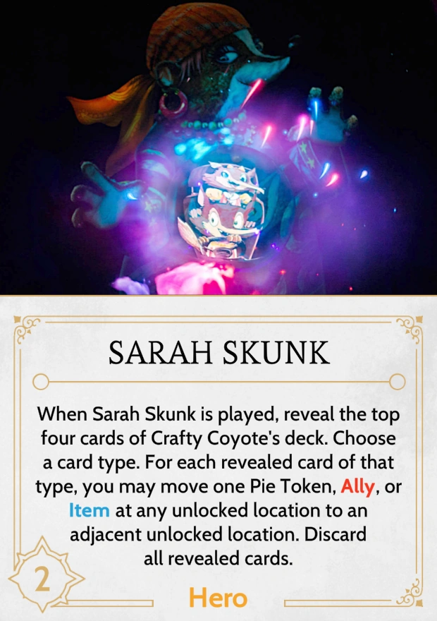 Sarah Skunk | Disney Villainous Homebrew Wiki | Fandom